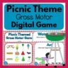 Camping Themed Gross Motor and Fine Motor Activities - Pink Oatmeal