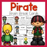 Pirate Theme Brain Breaks and Yoga - Pink Oatmeal