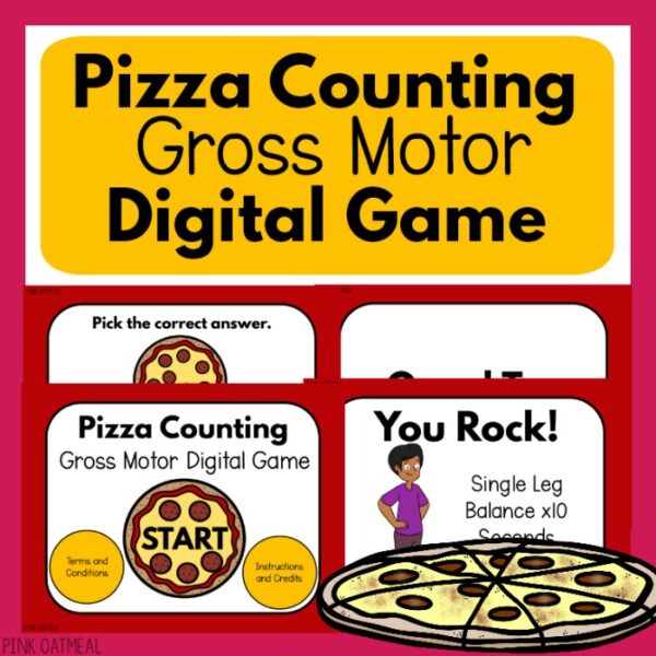 Amusement Park Gross Motor and Fine Motor Activities - Pink Oatmeal