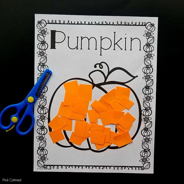 October Gross Motor and Fine Motor Planning Ideas - Pink Oatmeal
