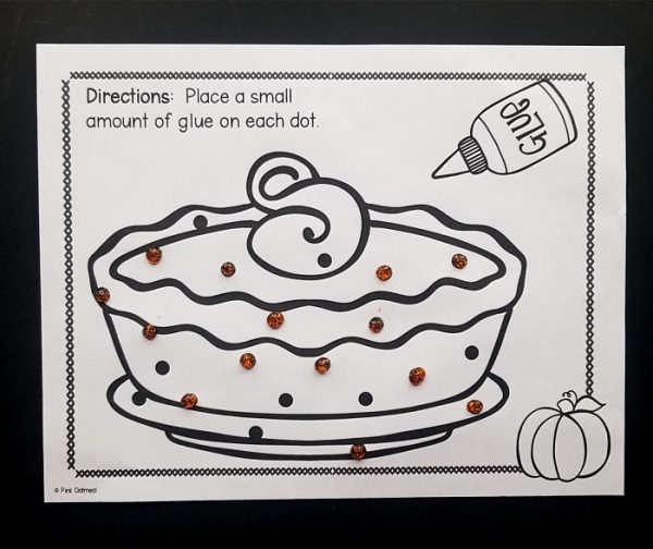 Thanksgiving Motor Planning Ideas - Pink Oatmeal