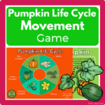 Pumpkin Patch Hop - Fall Gross Motor Game - Pink Oatmeal