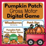 Pumpkin Patch Hop - Fall Gross Motor Game - Pink Oatmeal