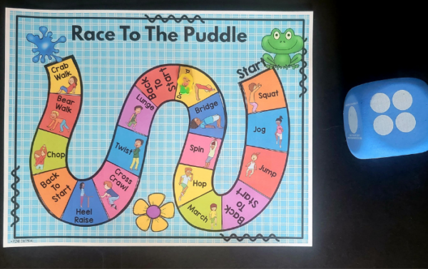 Spring Themed Gross Motor Ideas - 20+ Ideas - Pink Oatmeal