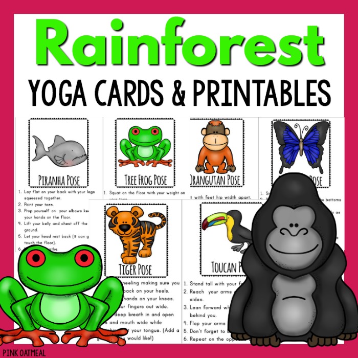 Rainforest Yoga | Pink Oatmeal