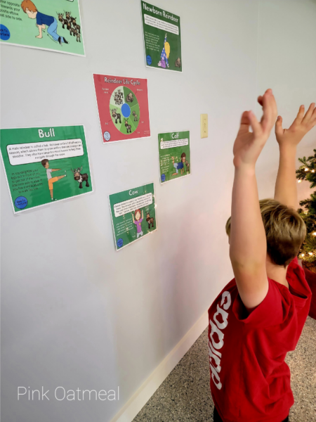 Reindeer Games Camp - Holiday Gross Motor - Pink Oatmeal