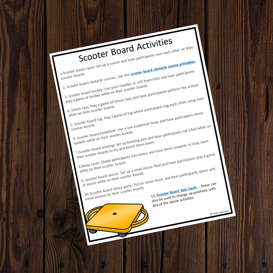 Handouts for School-Based Physical and Occupational Therapists - Pink ...