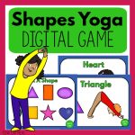All About Shapes Yoga For Kids - Pink Oatmeal