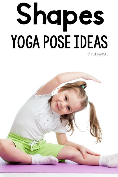 All About Shapes Yoga For Kids - Pink Oatmeal