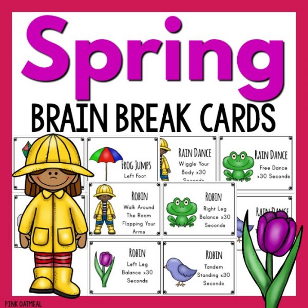 Spring Themed Gross Motor Ideas - 20+ Ideas - Pink Oatmeal