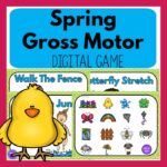 Spring Themed Gross Motor Ideas - 20+ Ideas - Pink Oatmeal