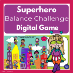 Bean Bag Balance Game - Pink Oatmeal