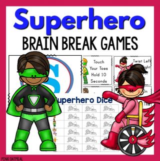 Superhero Yoga Pose Ideas - Pink Oatmeal