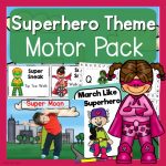 Superhero Activities - Fine Motor and Gross Motor Planning Ideas - Pink ...
