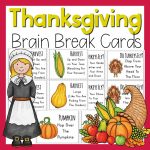 Thanksgiving Brain Breaks and Gross Motor Ideas - Pink Oatmeal