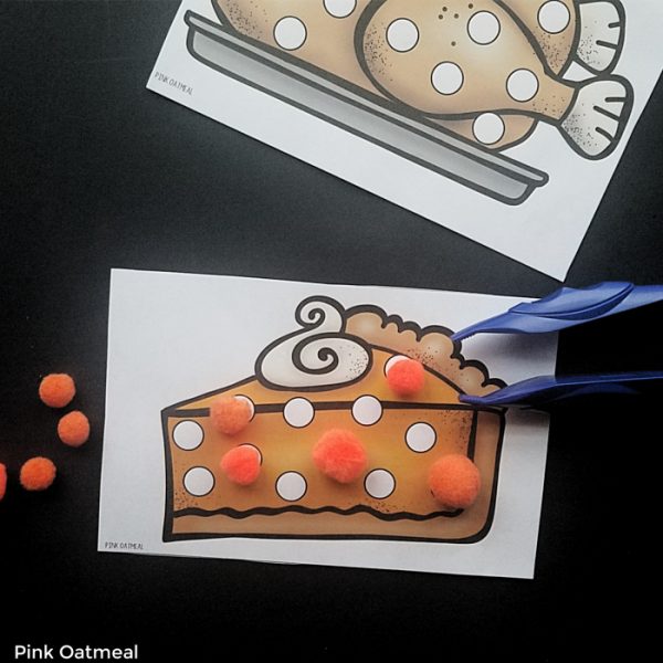 Thanksgiving Motor Planning Ideas - Pink Oatmeal