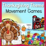 Thanksgiving Brain Breaks and Gross Motor Ideas - Pink Oatmeal