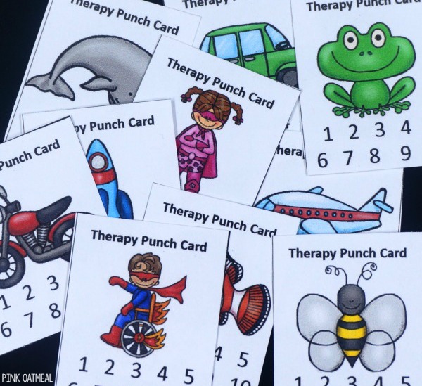 Therapist Back To School Resources - Pink Oatmeal