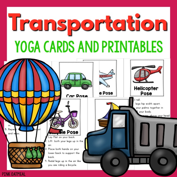 Transportation Themed Gross Motor Planning | Pink Oatmeal