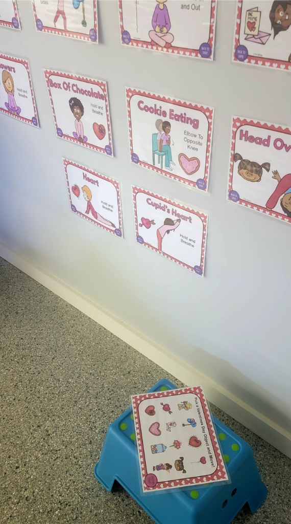 Valentine's Day Motor Planning - Pink Oatmeal