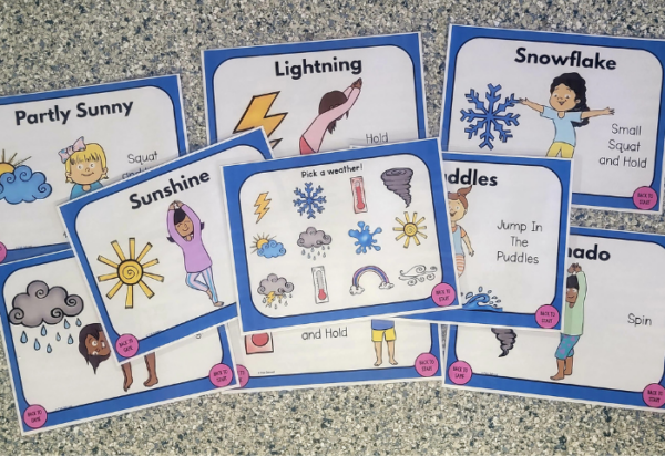 Earth Day Gross Motor Ideas - Pink Oatmeal