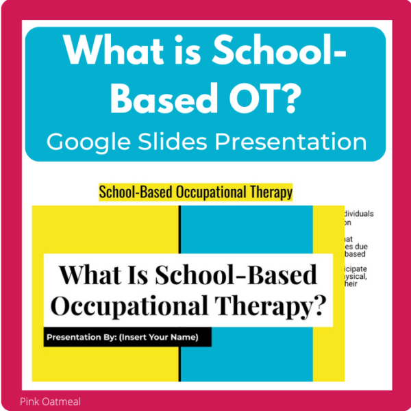 Handouts for School-Based Physical and Occupational Therapists - Pink ...