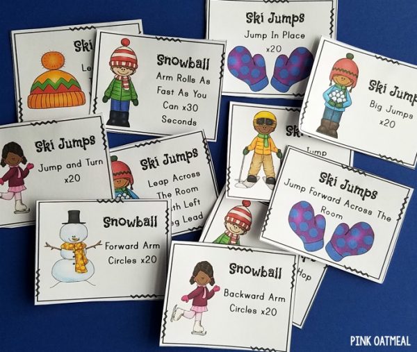 January Gross Motor Planning - Gross Motor Activities For Winter