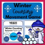 Winter Games Gross Motor Activities - Pink Oatmeal