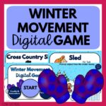 Snowball Relay - Winter Movement Game - Pink Oatmeal