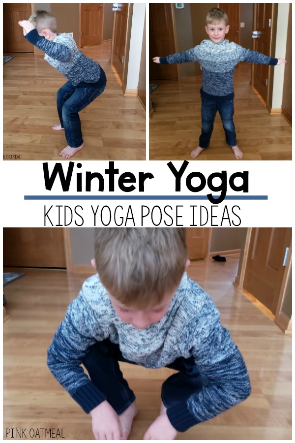 Winter Yoga For Kids - Pink Oatmeal