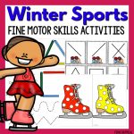 Winter Games Fine Motor Activities - Pink Oatmeal