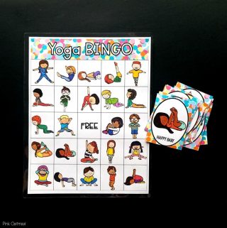 Yoga Games For Kids of All Ages Pink Oatmeal