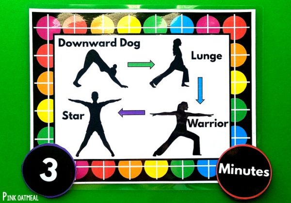 Gross Motor Planning - Fitness Week - Pink Oatmeal