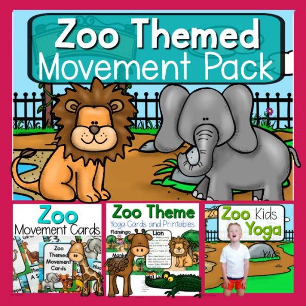 Zoo Yoga - Pink Oatmeal